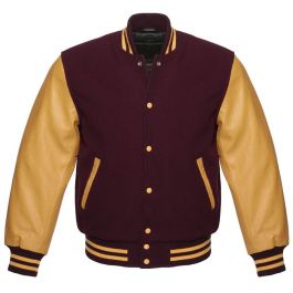 Kids maroon Varsity Jacket | Custom Kids maroon Varsity Jacket | Saida Gear